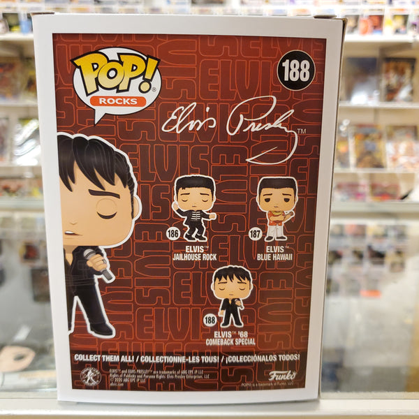 Elvis Presley ROCKS FUNKO POP #188 – itluxecomics.com