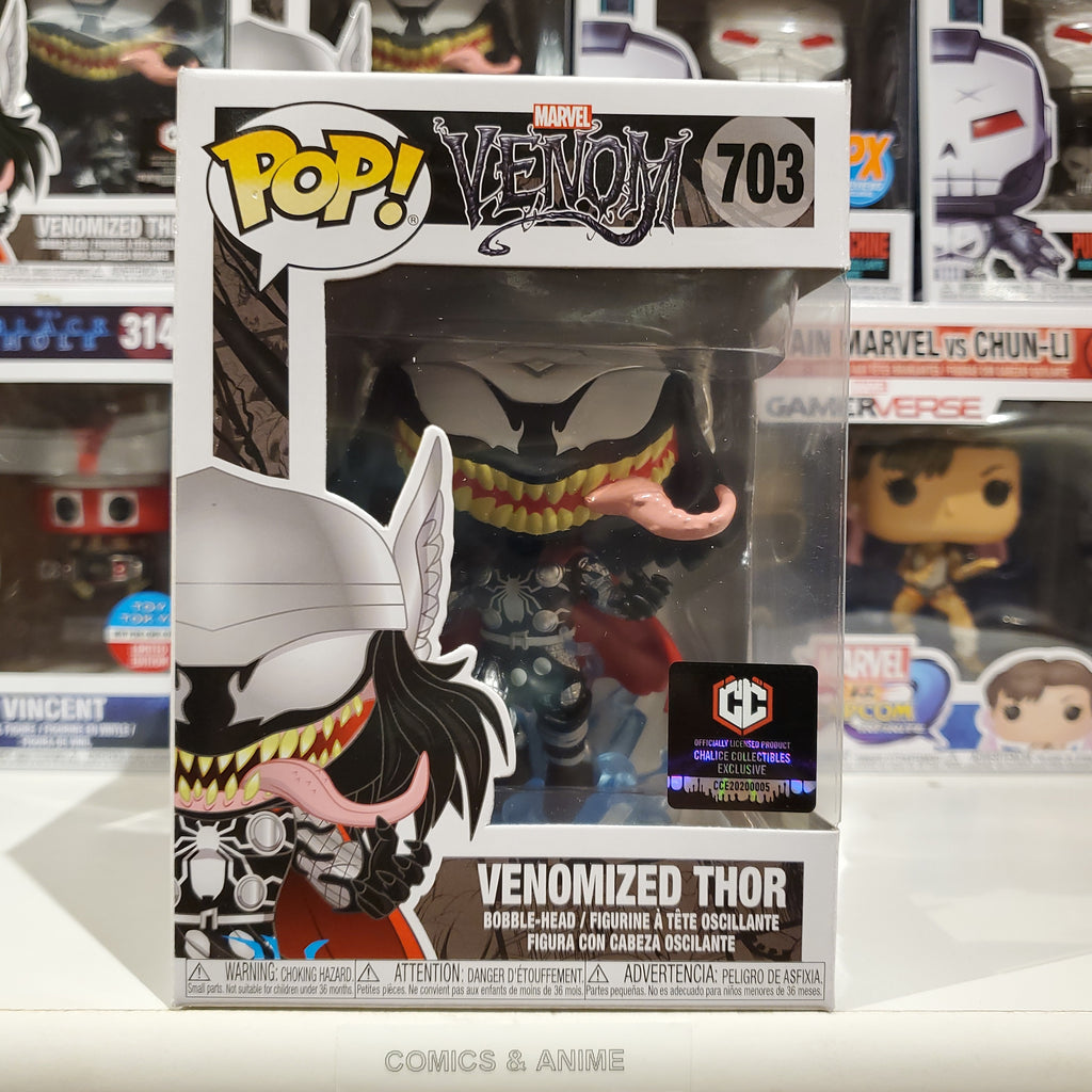 VENOMIZED THOR MARVEL VENOM EXCLUSIVE FUNKO POP #703 – itluxecomics.com