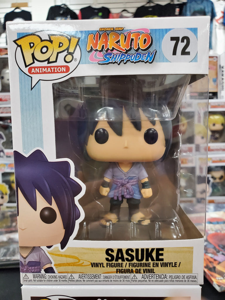 SASUKE NARUTO SHIPPUDEN #72 ANIME FUNKO POP – itluxecomics.com